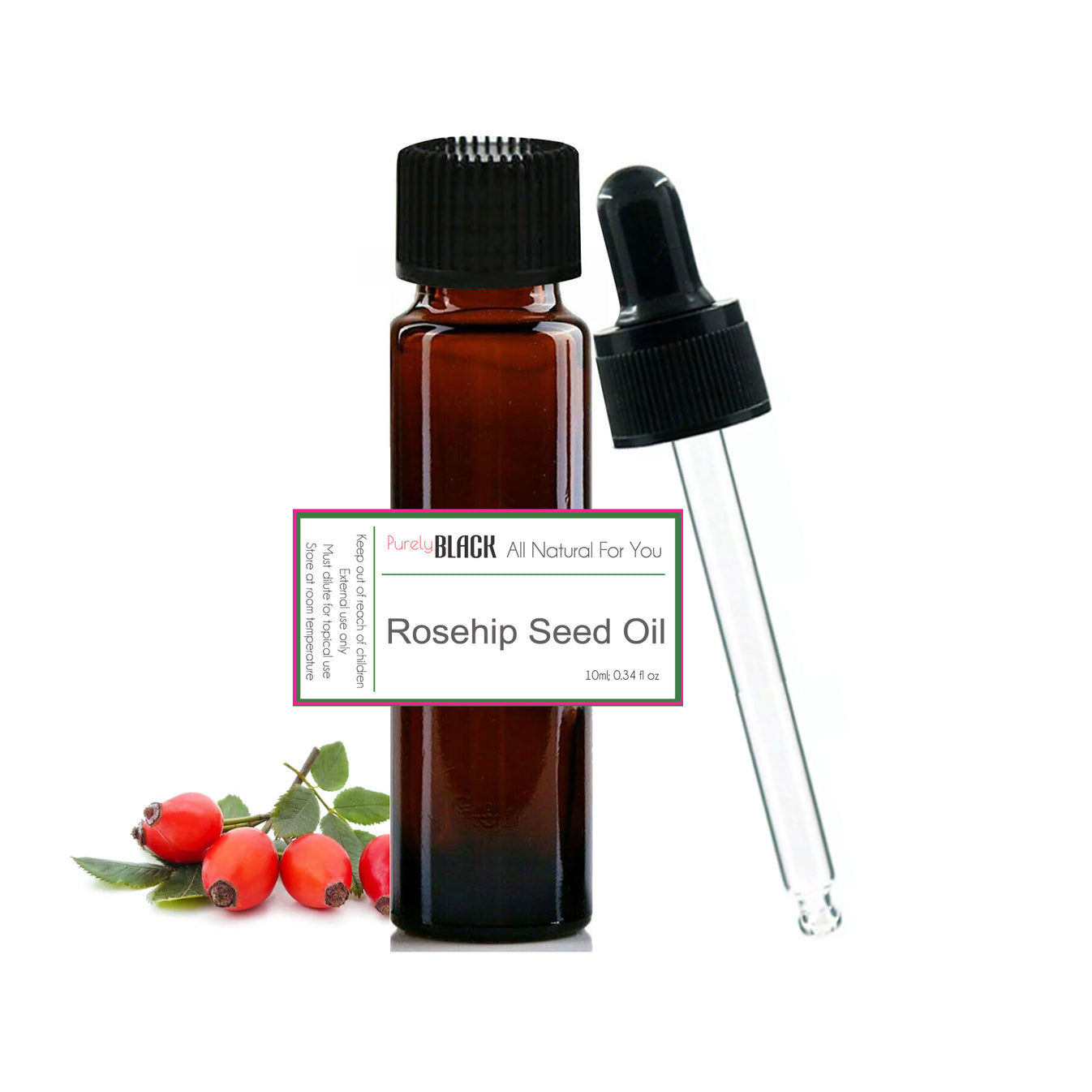 Pure Rose Hip Seed Oil For Face Skin Hair Pimples Scar Eye. Rosehip Oil