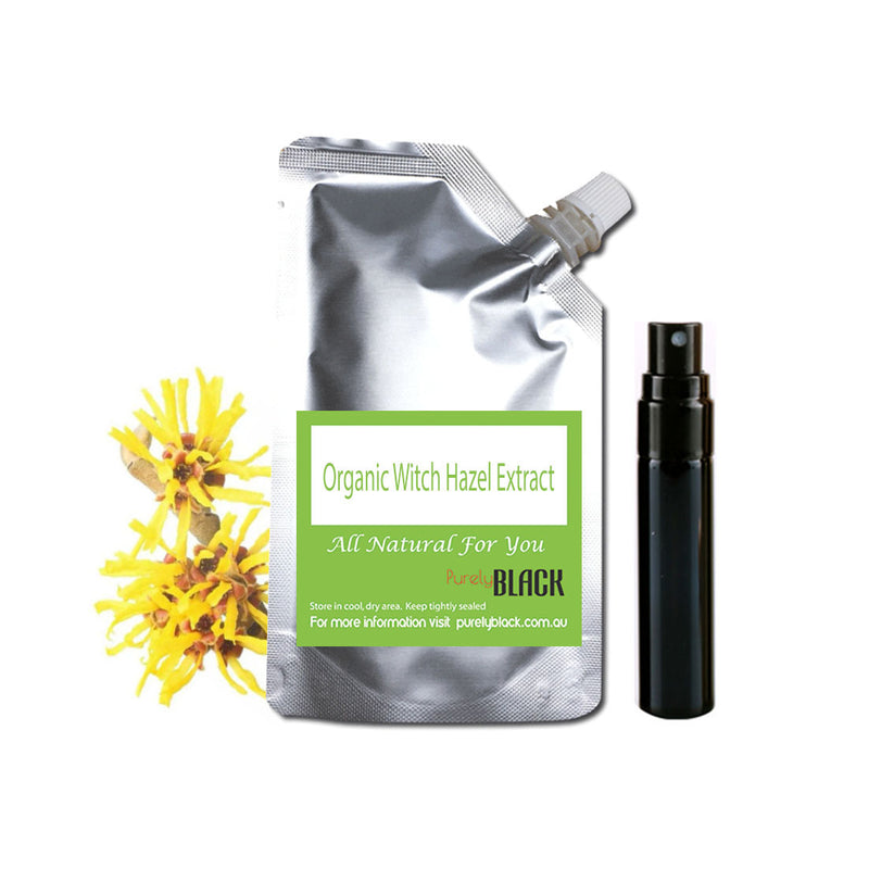 Organic Witch Hazel Extract. Alcohol Free Natural Astringent